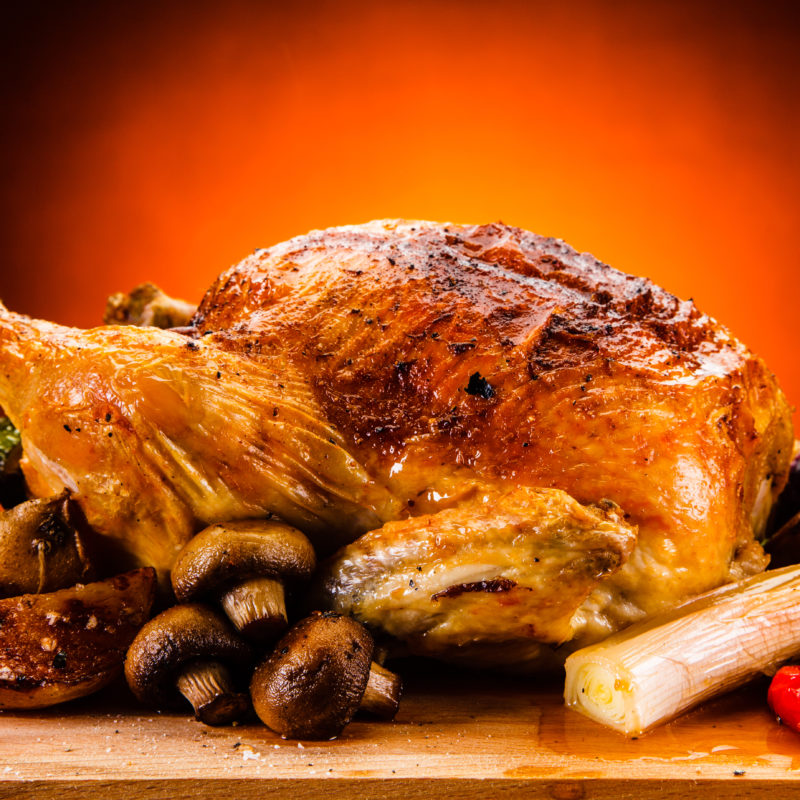 Demi Poulet Fermier Label Rouge Rôti au Feu de Bois - Label'Ferme ...